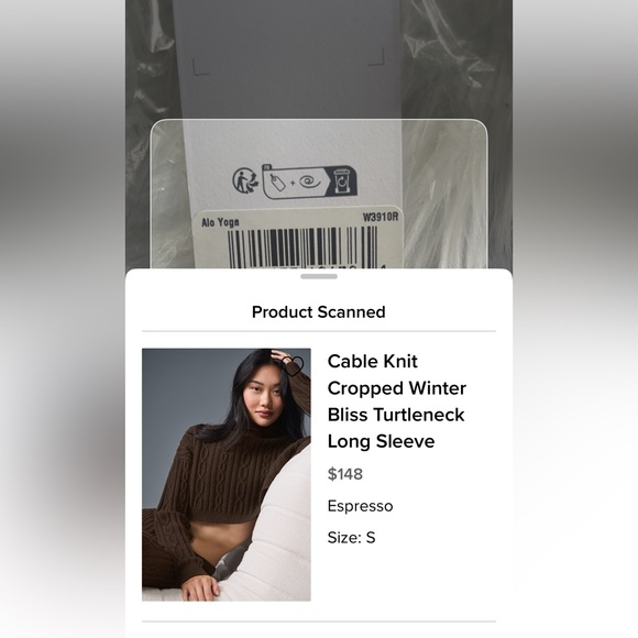 ALO Yoga | Sweaters | Alo Yoga Brown Cable Knit Turtleneck | Poshmark